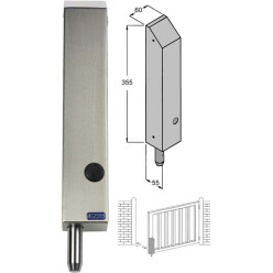 Électro-verrou pour portail OPERA GATE-LOCK 28800 acier verni noir / pce