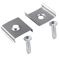 Schroefbeugel voor Line, Line Mini, Tri-Line Mini profiel in staal / pce
