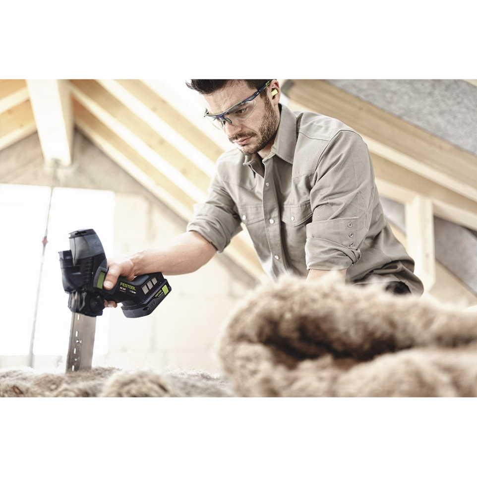 Scie Festool ISC 240 sans fil 18V pour Matériaux isolants / pce