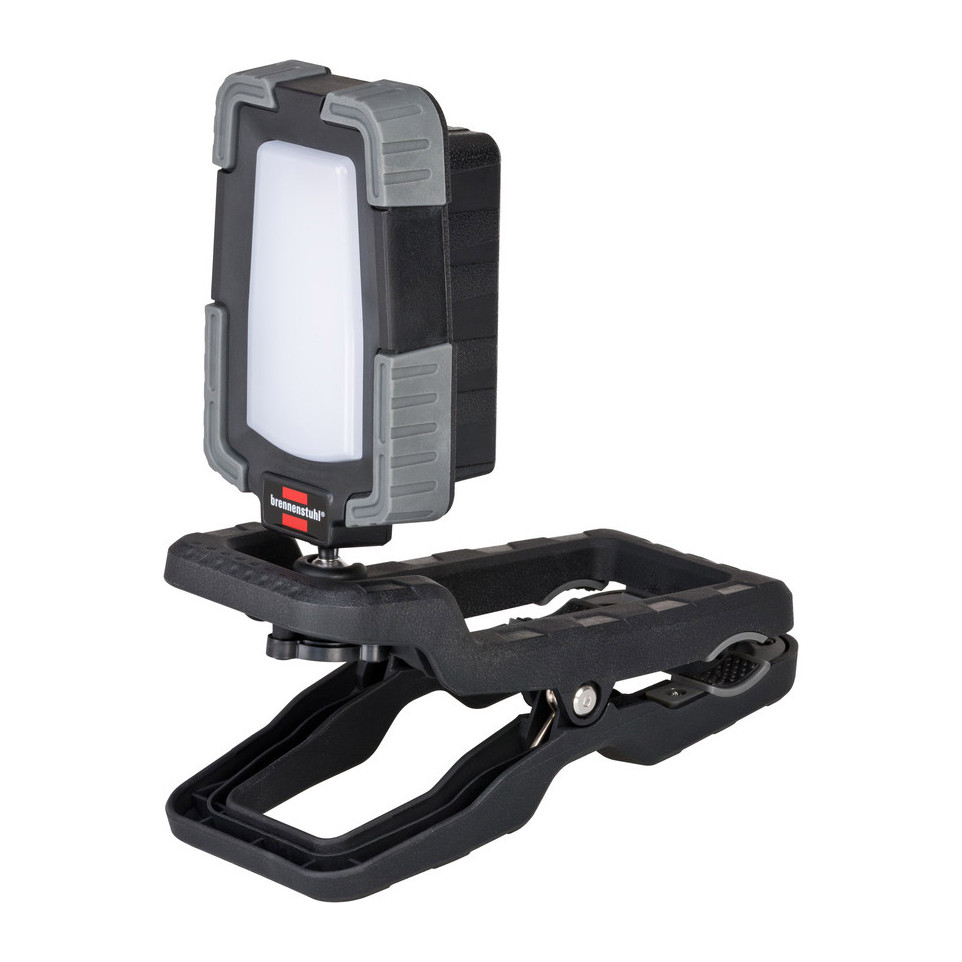 Mobiele LED accu spot + clip - 950 lumen - IP65 / pce