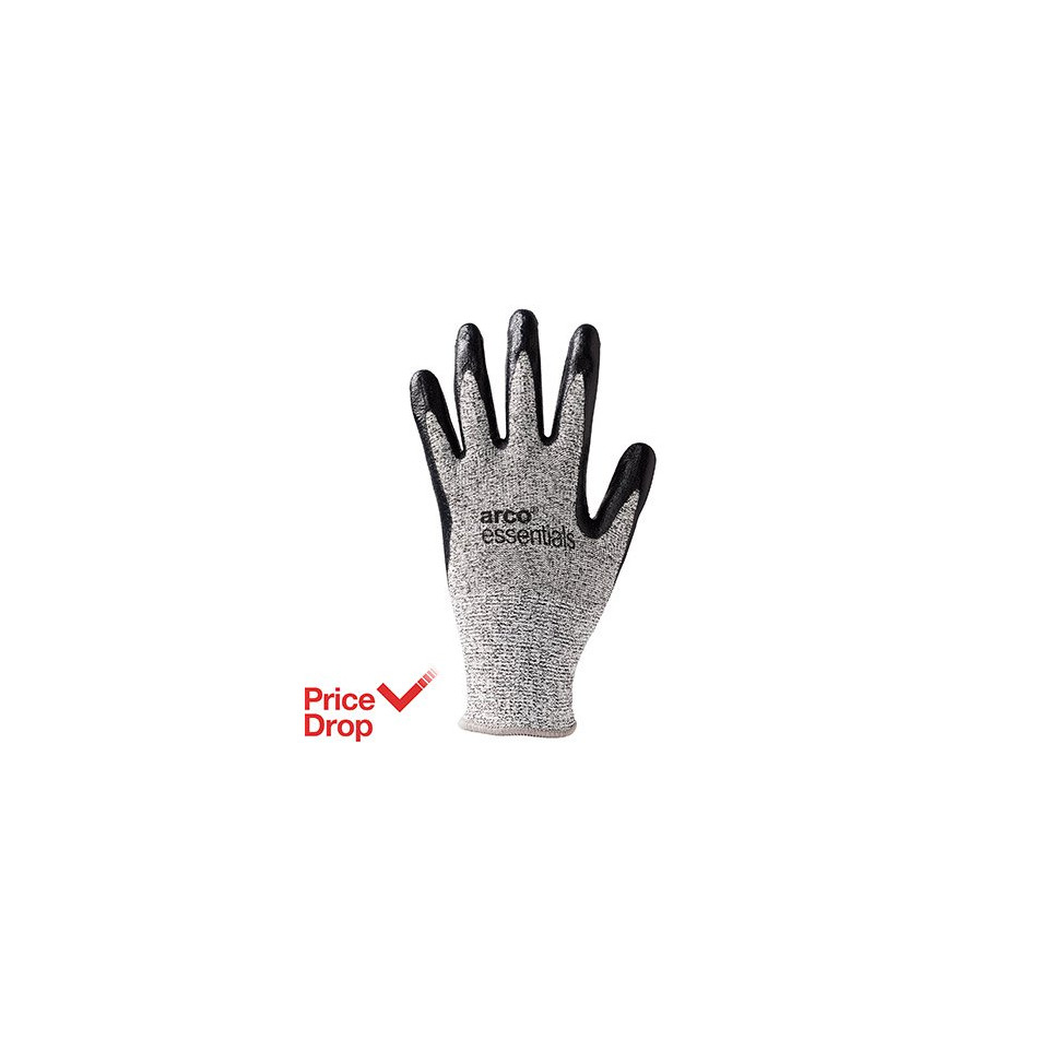 Arco Essentials Nitrile-Coated Cut-Resistant Gloves 10