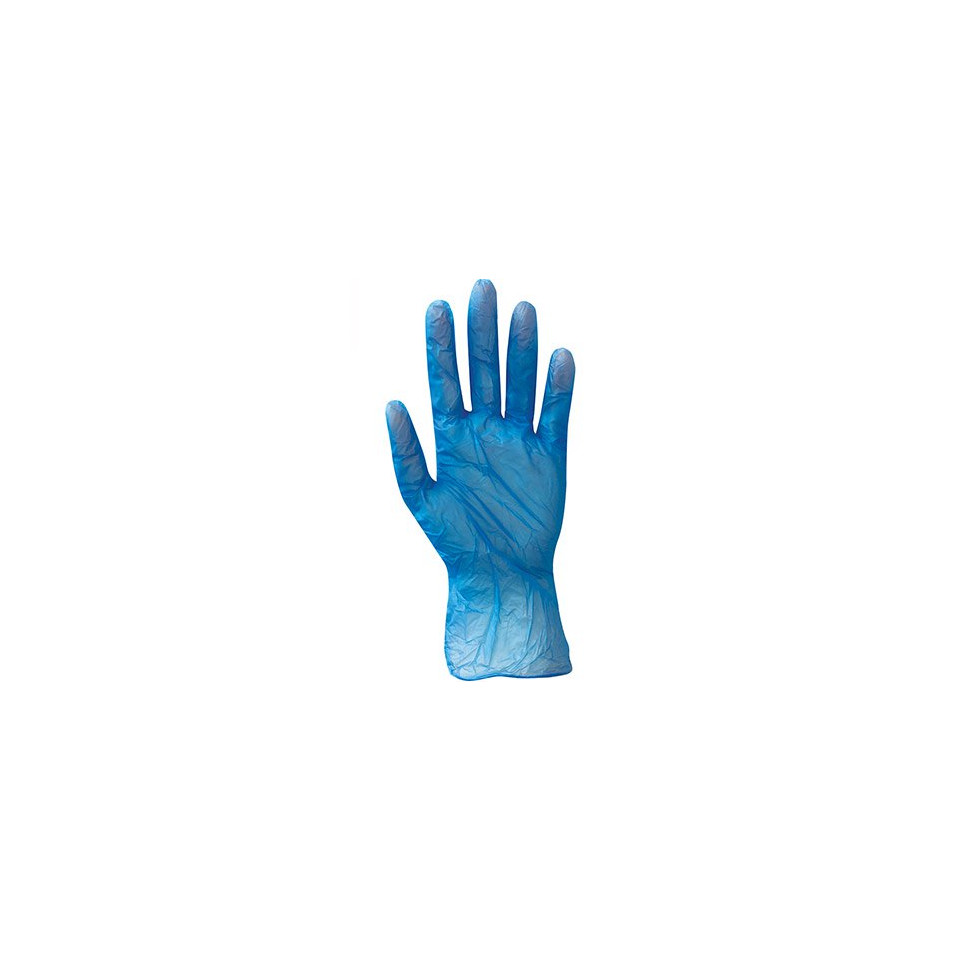 Arco Essentials Poedervrije Vinyl Wegwerphandschoenen Blauw Maat XL ...