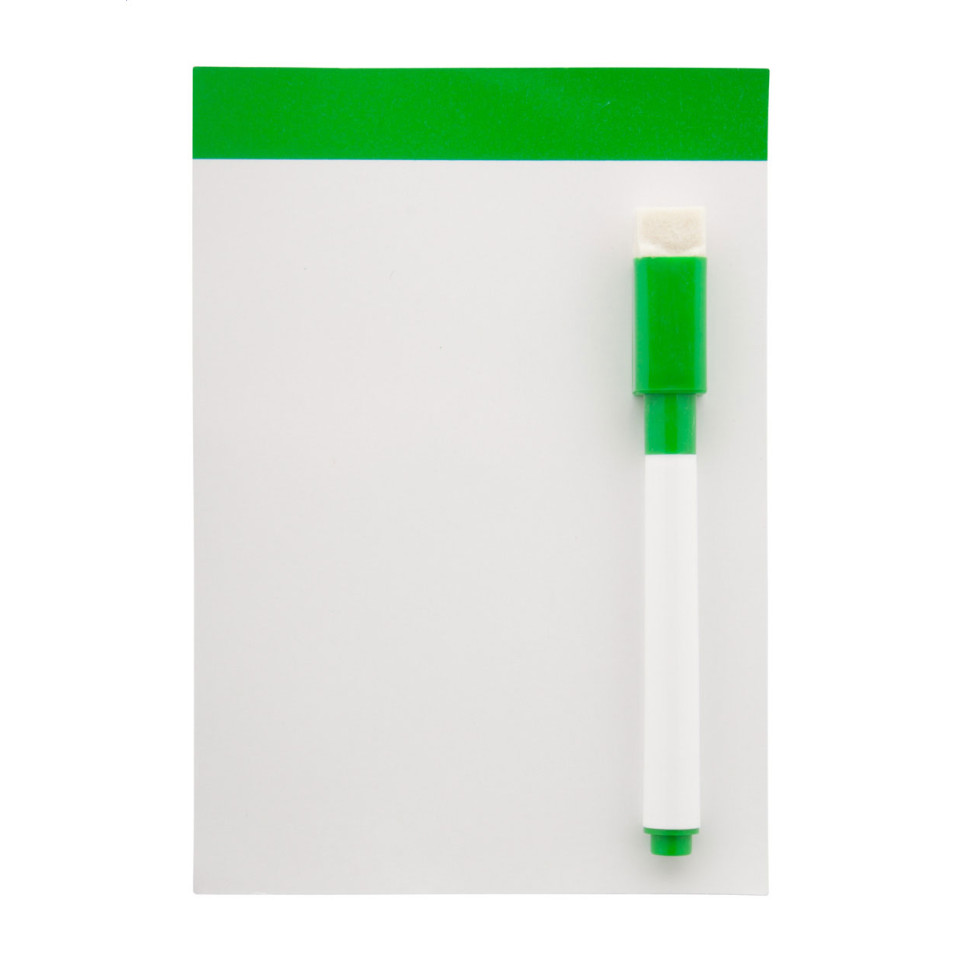 Mafri green white magnetic note board