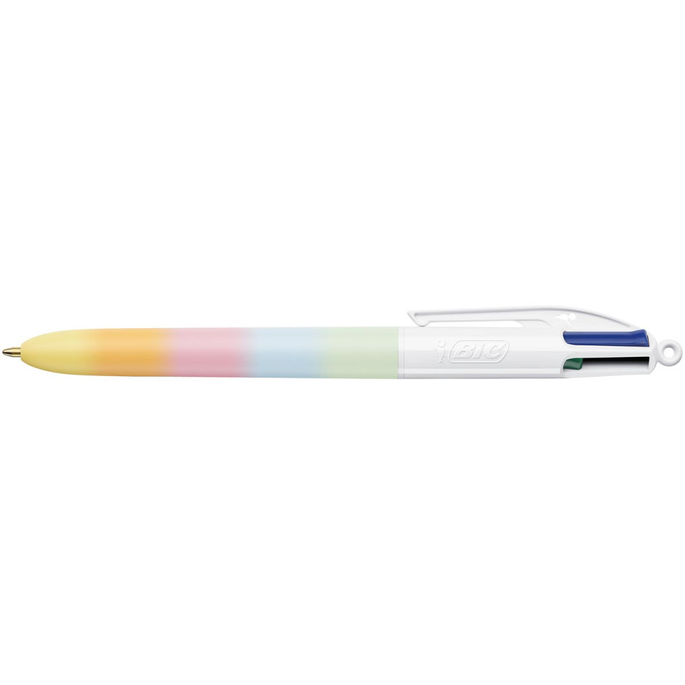BIC Colours Rainbow Sweet stylo bille 4 couleurs, moyen