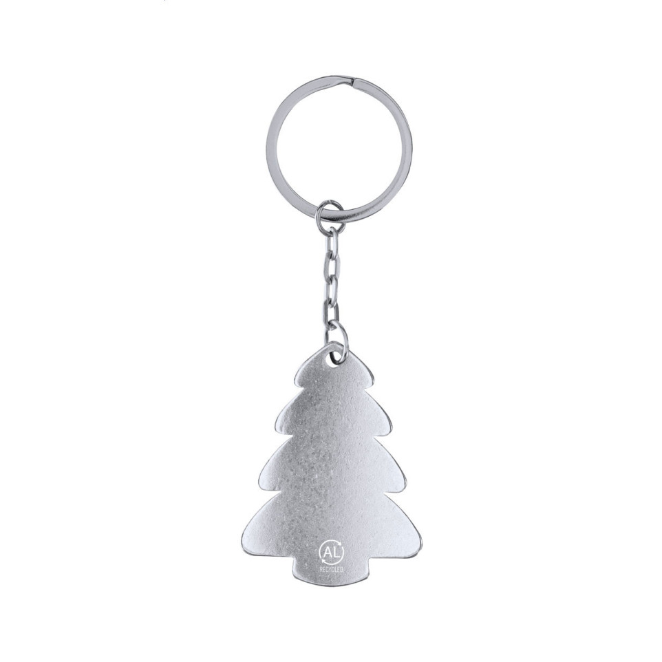 Jorex zilver Kerst sleutelhanger