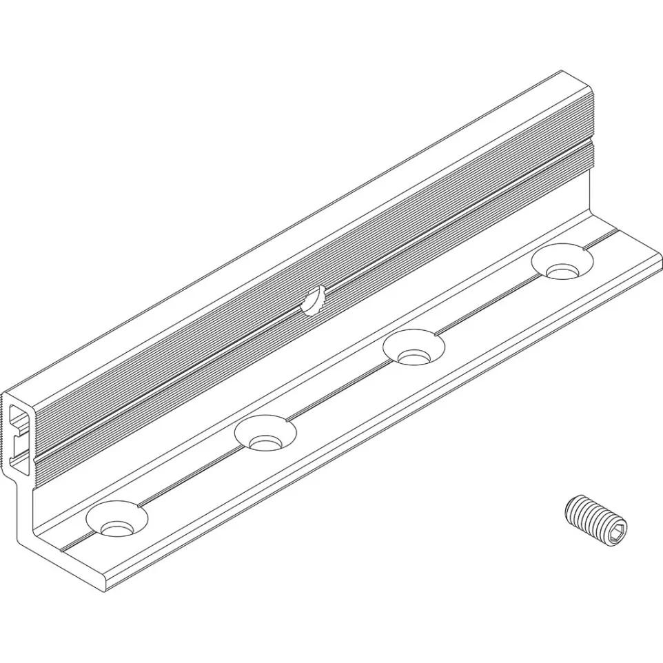 Equerre d'angle pour fixation de porte en bois SAN REMO Série 9170 / pce