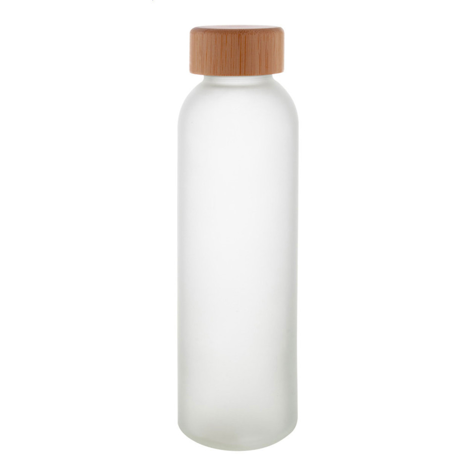 Cloody blanc givré Bouteille en verre