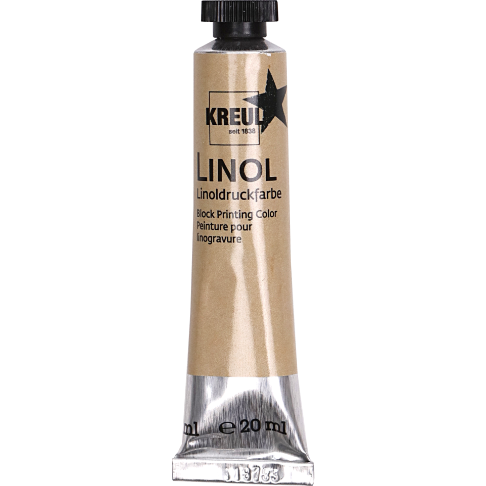 Brause Linol Tube of Paint for Linocutting (Black)/ Pc.