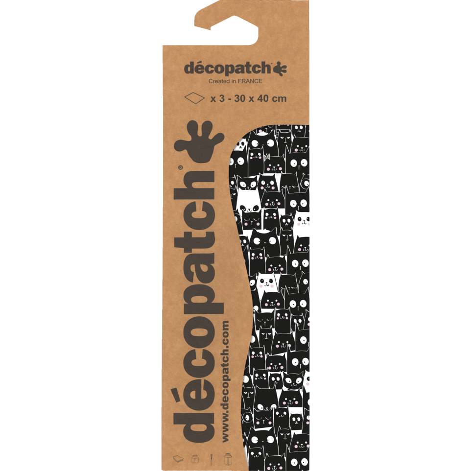 Décopatch 3 Sheets ref.772/ Pc.