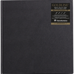 Goldline carnet cousu collé 64F 20x20cm 140g/ Pce
