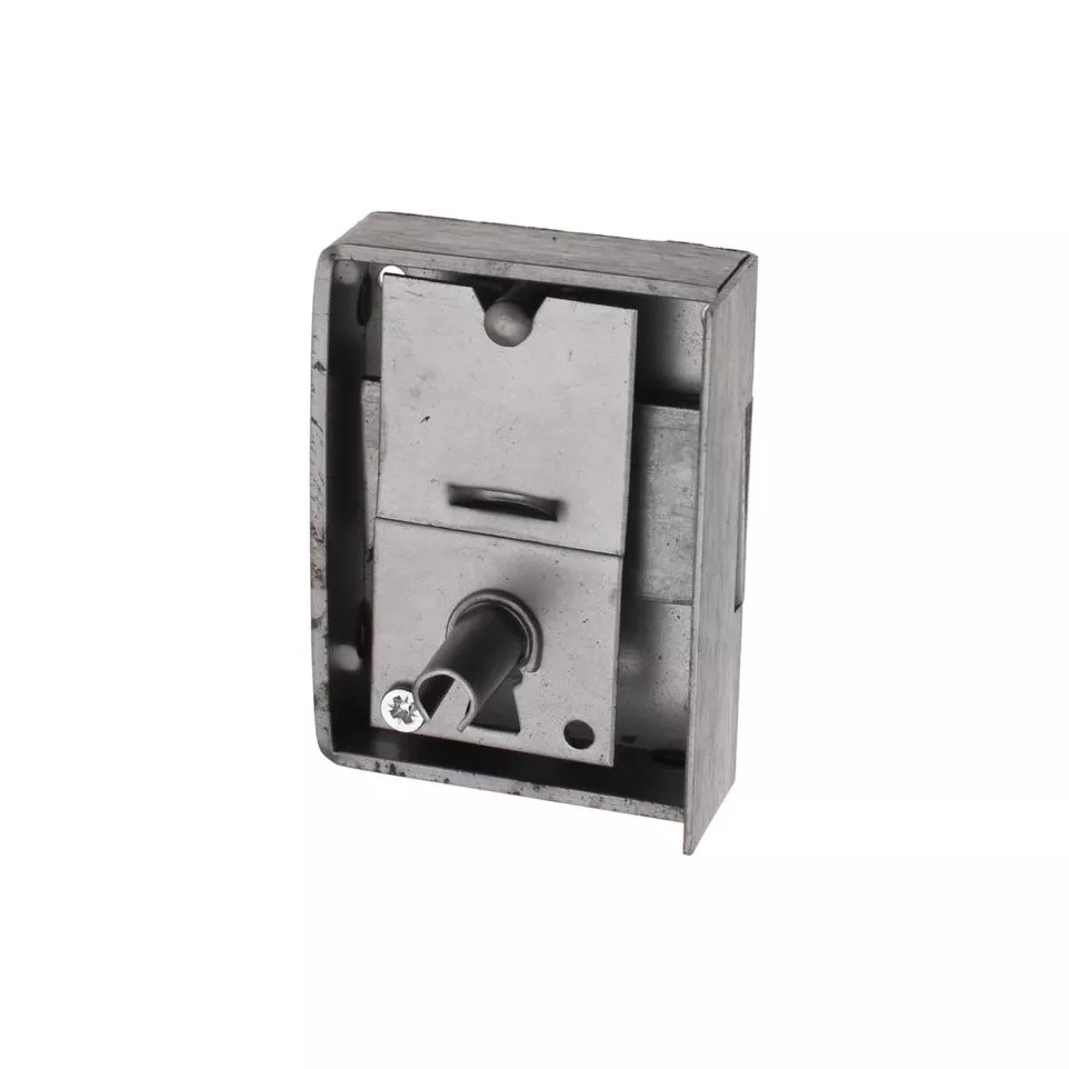 Serrure de meuble D204 avec clé et têtière 30mm droite / Pce