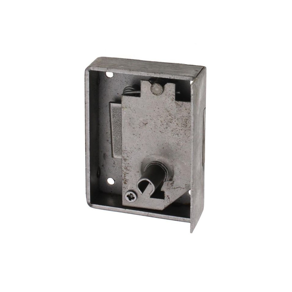 Serrure de meuble D204 avec clé et têtière 20mm gauche / Pce