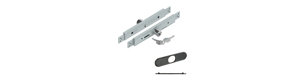 Locking and safety devices for roller shutters